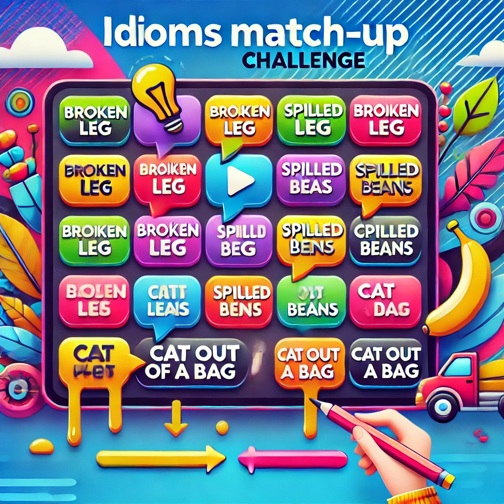 Common Idioms: Activities Egb – Eduflix